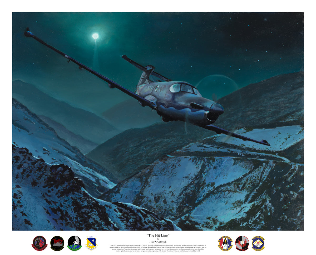 ‘The Hit Line’ Limited Edition Print 21”x 26” – Hit Line Studios